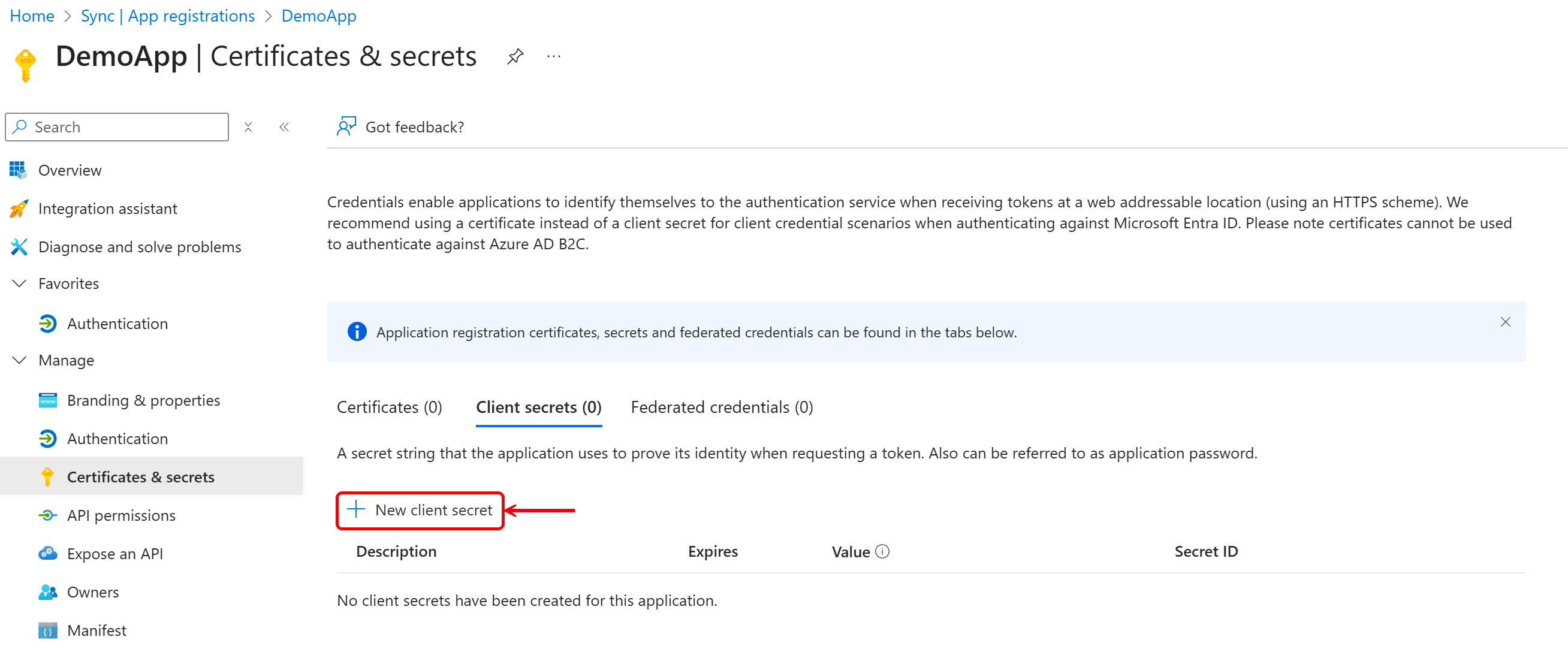 CData Tableau Connector for Microsoft Dataverse - Creating an Entra ID (Azure AD) Application